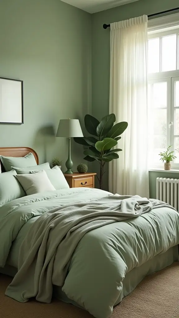 23 Relaxed Sage Green Bedroom Ideas To Recreate - moderndecorhome.com
