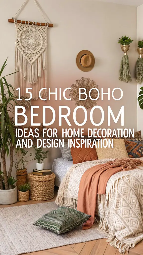 15 Chic Boho Bedroom Ideas for Home Decoration and Design Inspiration ...