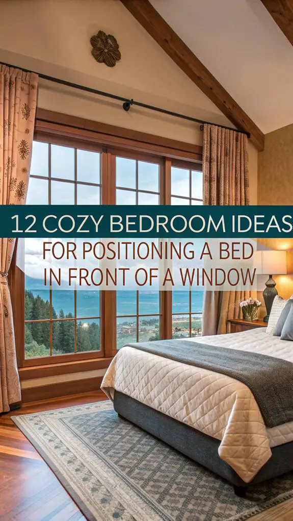 12 Cozy Bedroom Ideas for Positioning a Bed in Front of a Window ...