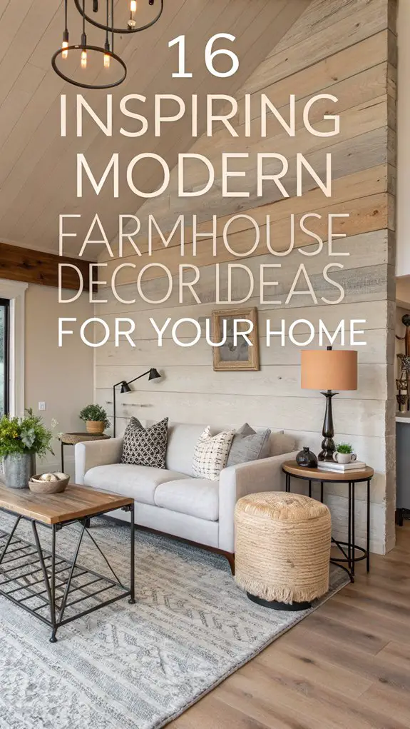 16 Inspiring Modern Farmhouse Decor Ideas for Your Home ...