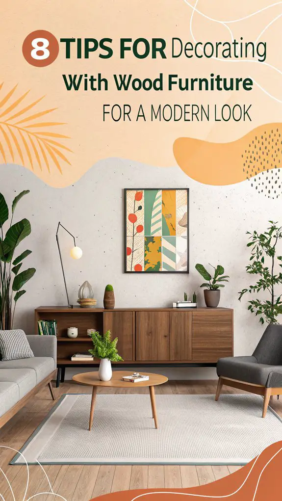 8 Tips for Decorating With Wood Furniture for a Modern Look ...