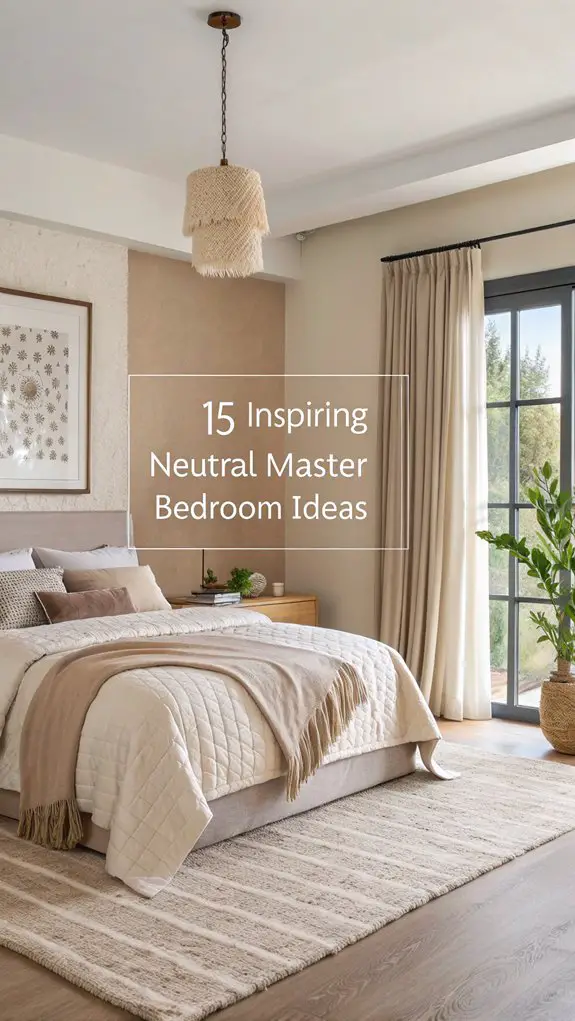 15 Inspiring Neutral Master Bedroom Ideas - moderndecorhome.com