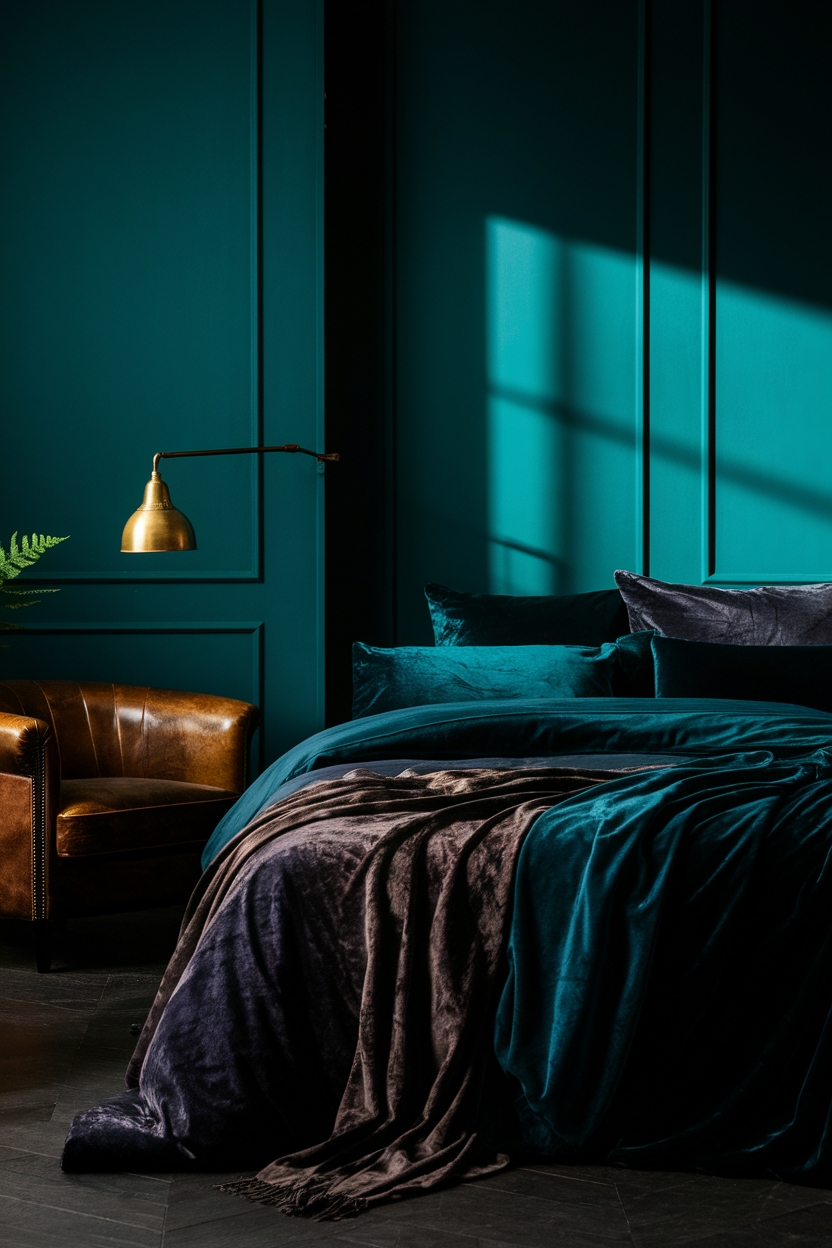 13 Shades of Dark and Moody Bedroom Ideas - moderndecorhome.com