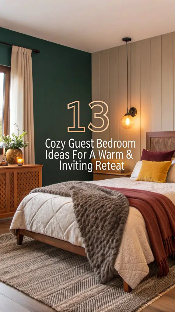13 Cozy Guest Bedroom Ideas for a Warm & Inviting Retreat - moderndecorhome.com