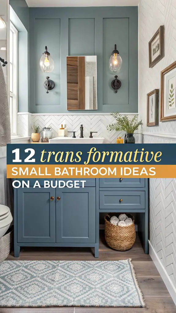 12 Transformative Small Bathroom Ideas on a Budget - moderndecorhome.com