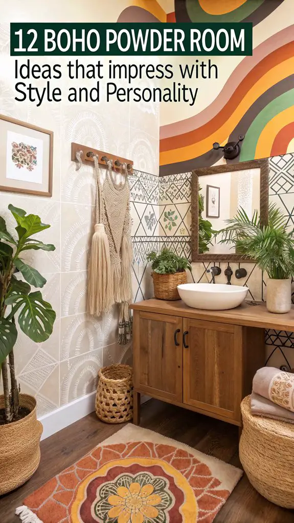 12 Boho Powder Room Ideas That Impress With Style and Personality ...