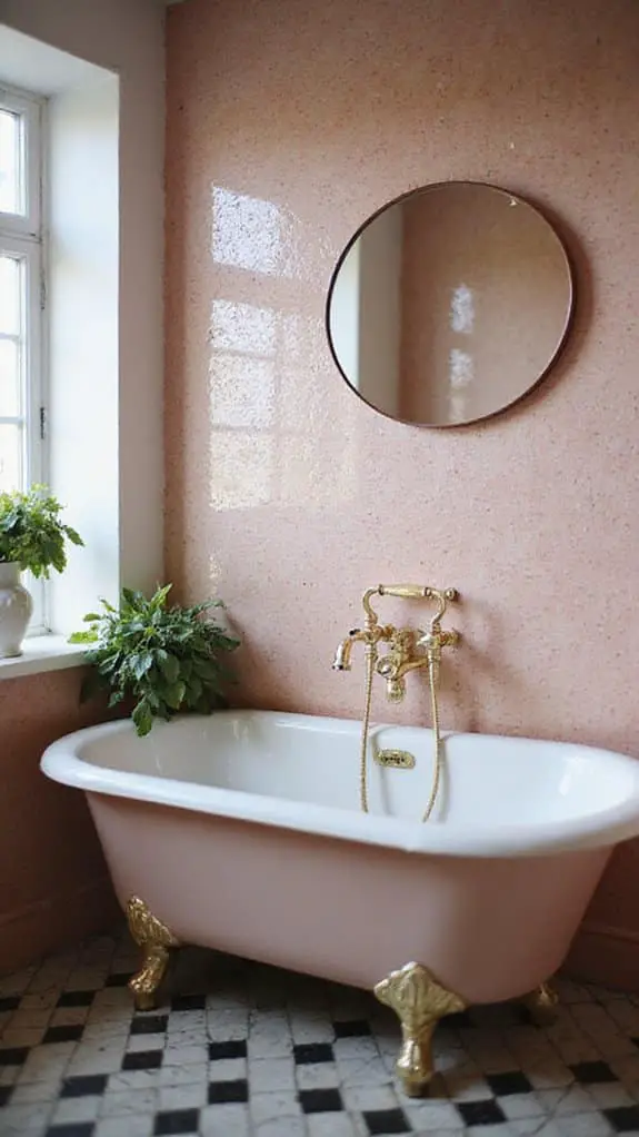 13 Stunning Pink Vintage Bathroom Designs You Must Explore ...