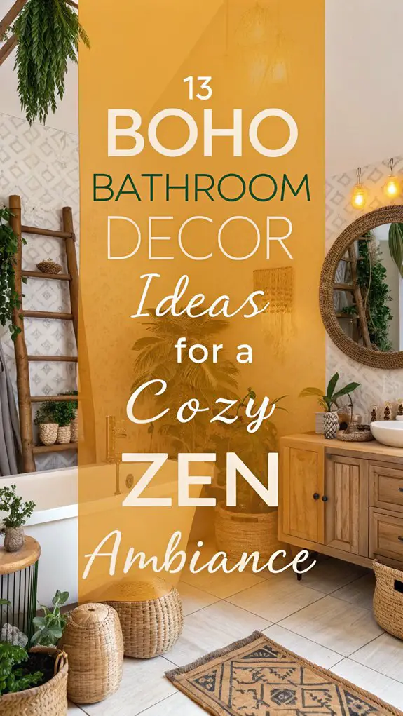 13 Boho Bathroom Decor Ideas for a Cozy Zen Ambiance - moderndecorhome.com