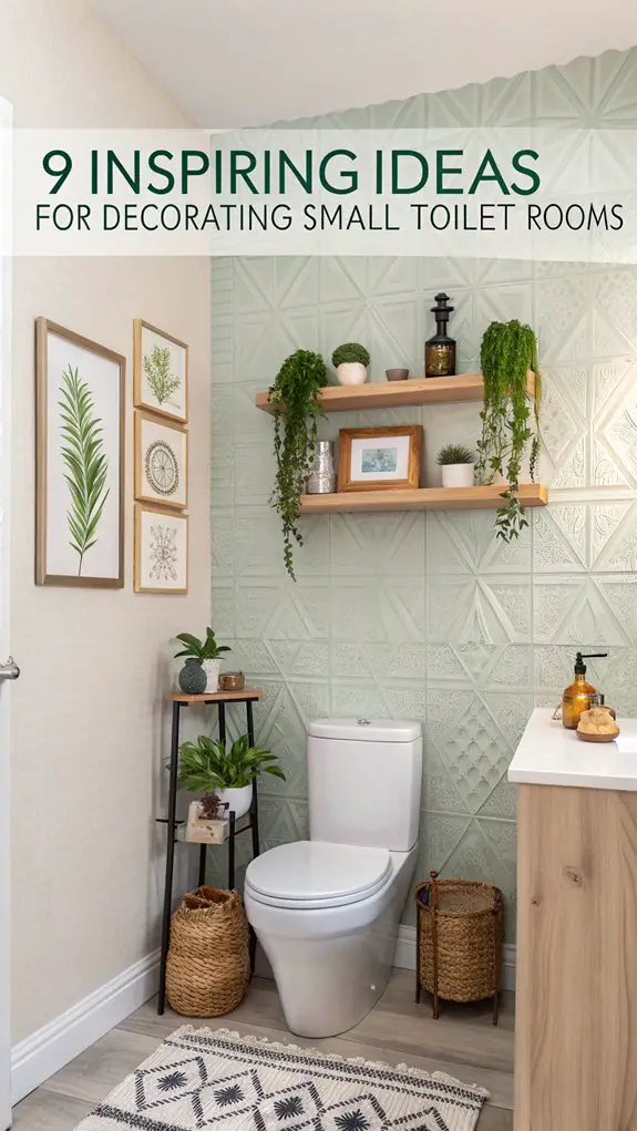 9 Charming Small Toilet Room Decor Ideas You’ll Adore - moderndecorhome.com