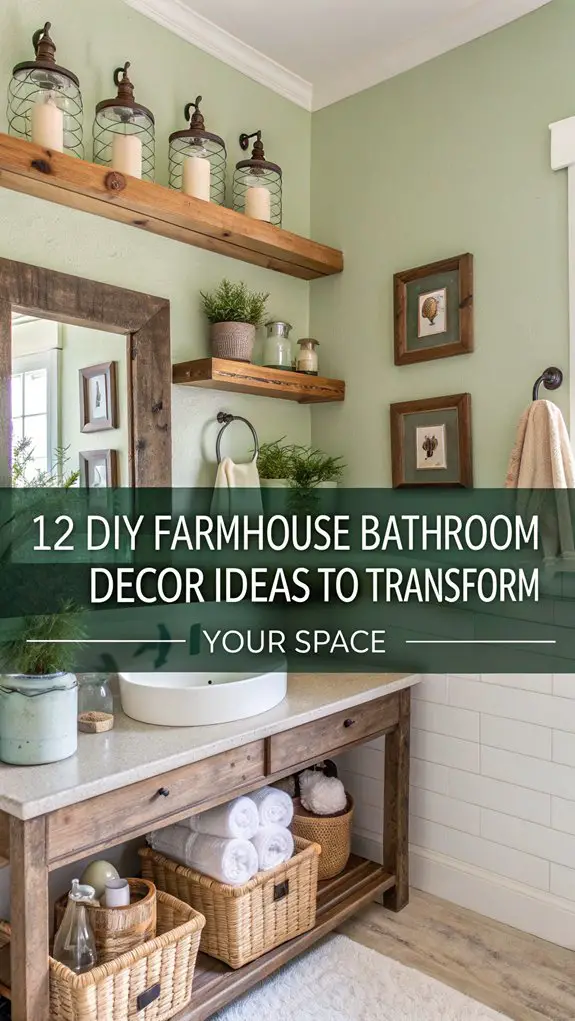 12 DIY Farmhouse Bathroom Décor Ideas to Transform Your Space ... 12 DIY Farmhouse Bathroom Décor Ideas to Transform Your Space ...