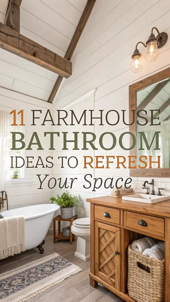 14 Inspiring Small Farmhouse Bathroom Ideas for Your Next Makeover ...