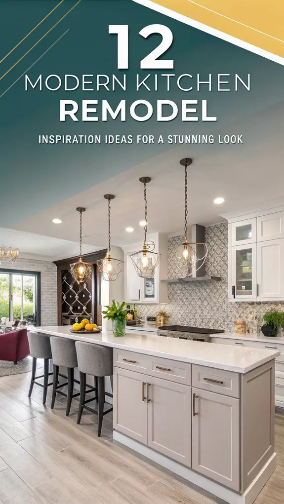 12 Modern Kitchen Remodel Inspiration Ideas for a Stunning Look ...