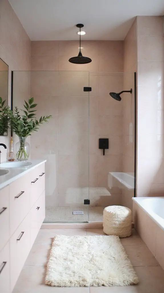 13 Modern Bathroom Trends With Pink Accents You’ll Love ...