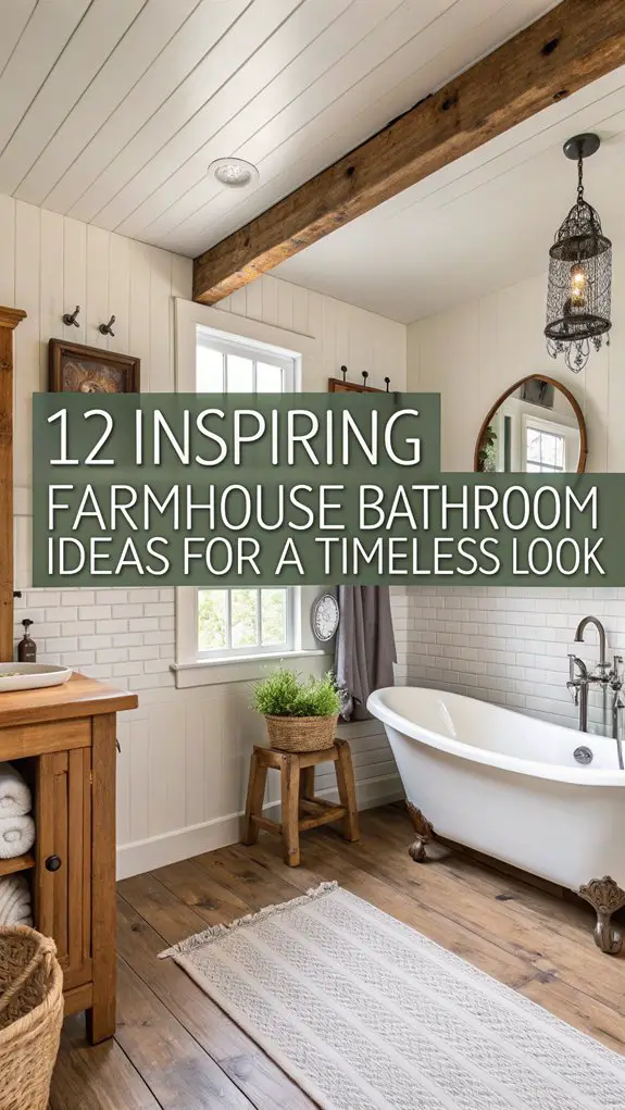 12 Inspiring Farmhouse Bathroom Ideas for a Timeless Look ...