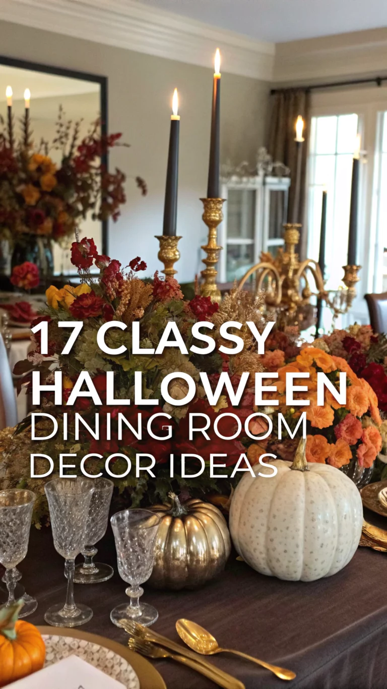 25 Classy Halloween Decor Ideas to Enhance Your Spooky Style ...