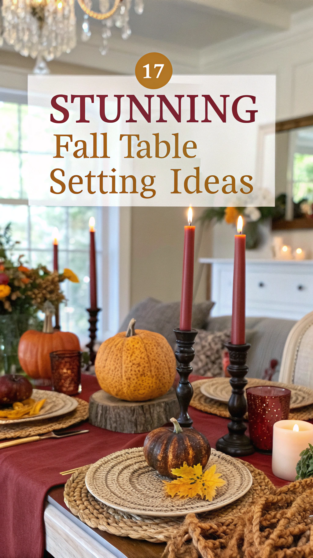 17 Stunning Fall Table Setting Ideas - moderndecorhome.com